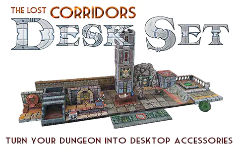 Dungeon DeskSet • Dungeons Factory
